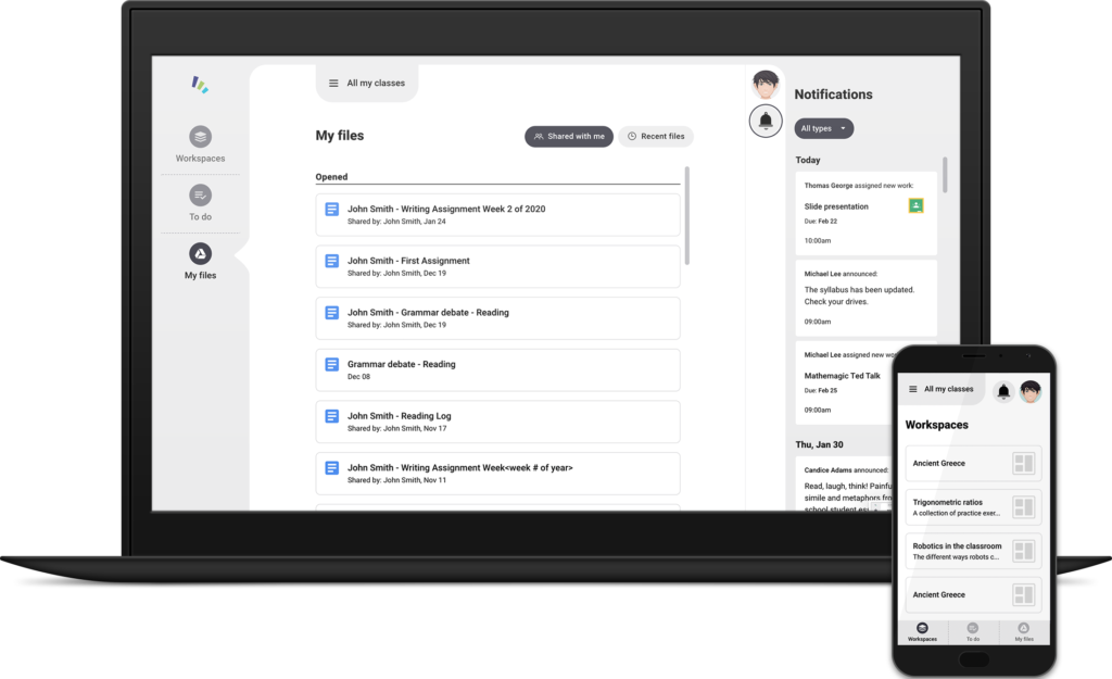 Hapara Student Dashboard - Hapara